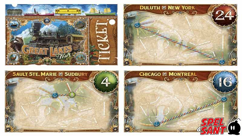 Ticket to Ride Rails & Sails (Svensk Version) - Spel & Sånt: The video ...