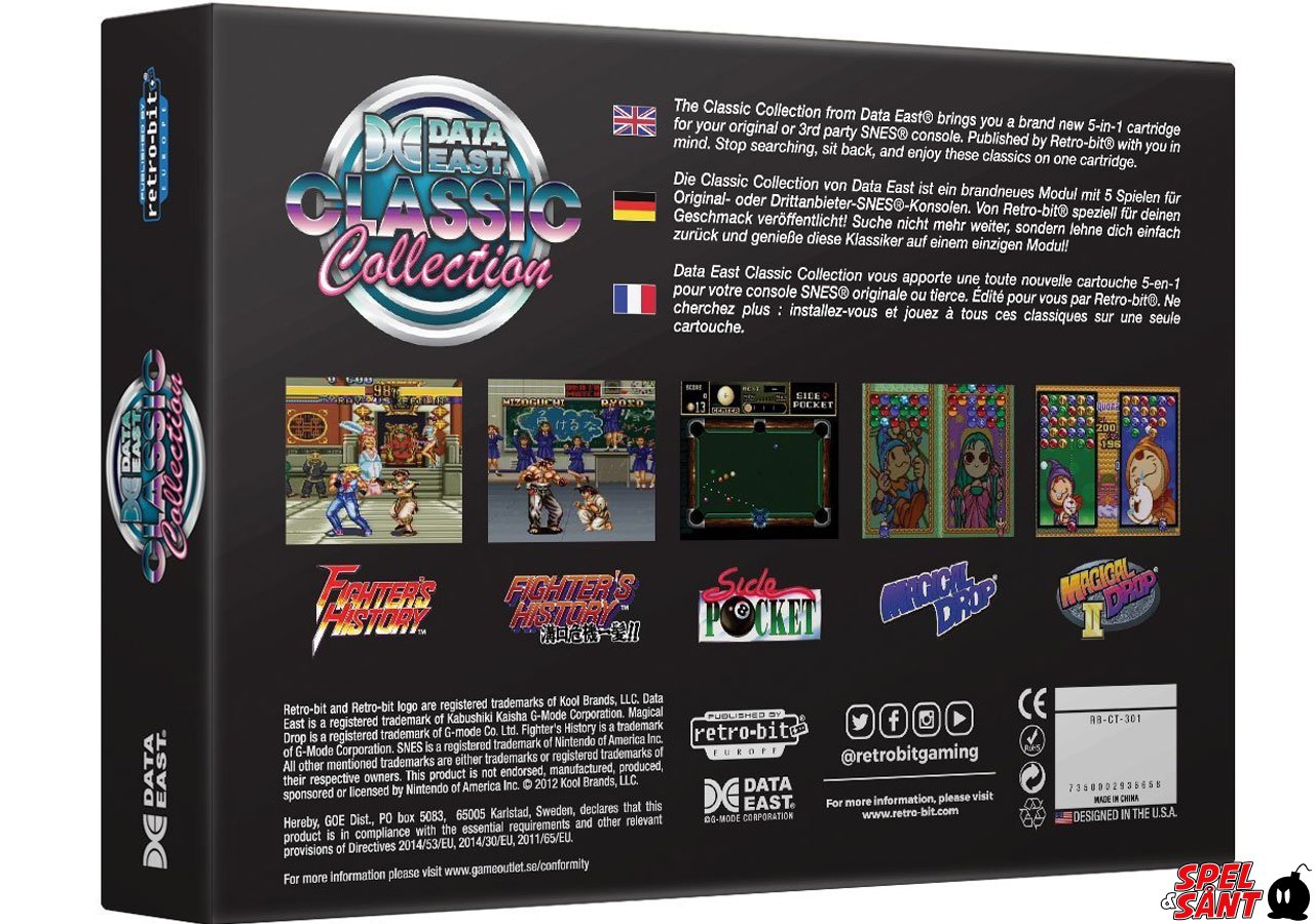 Data East Classic Collection (Retro-bit) - Spel & Sånt: The video game ...