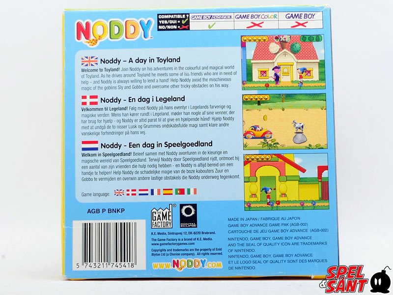 Noddy A Day In Toyland - Spel & Sånt: The video game store with the ...