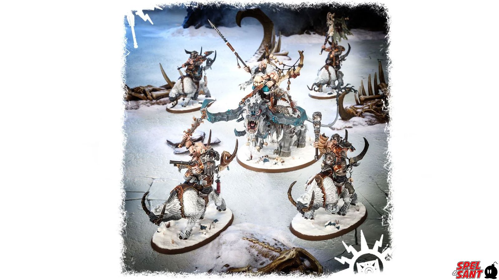 Warhammer Age of Sigmar Start Collecting Beastclaw Raiders - Spel ...