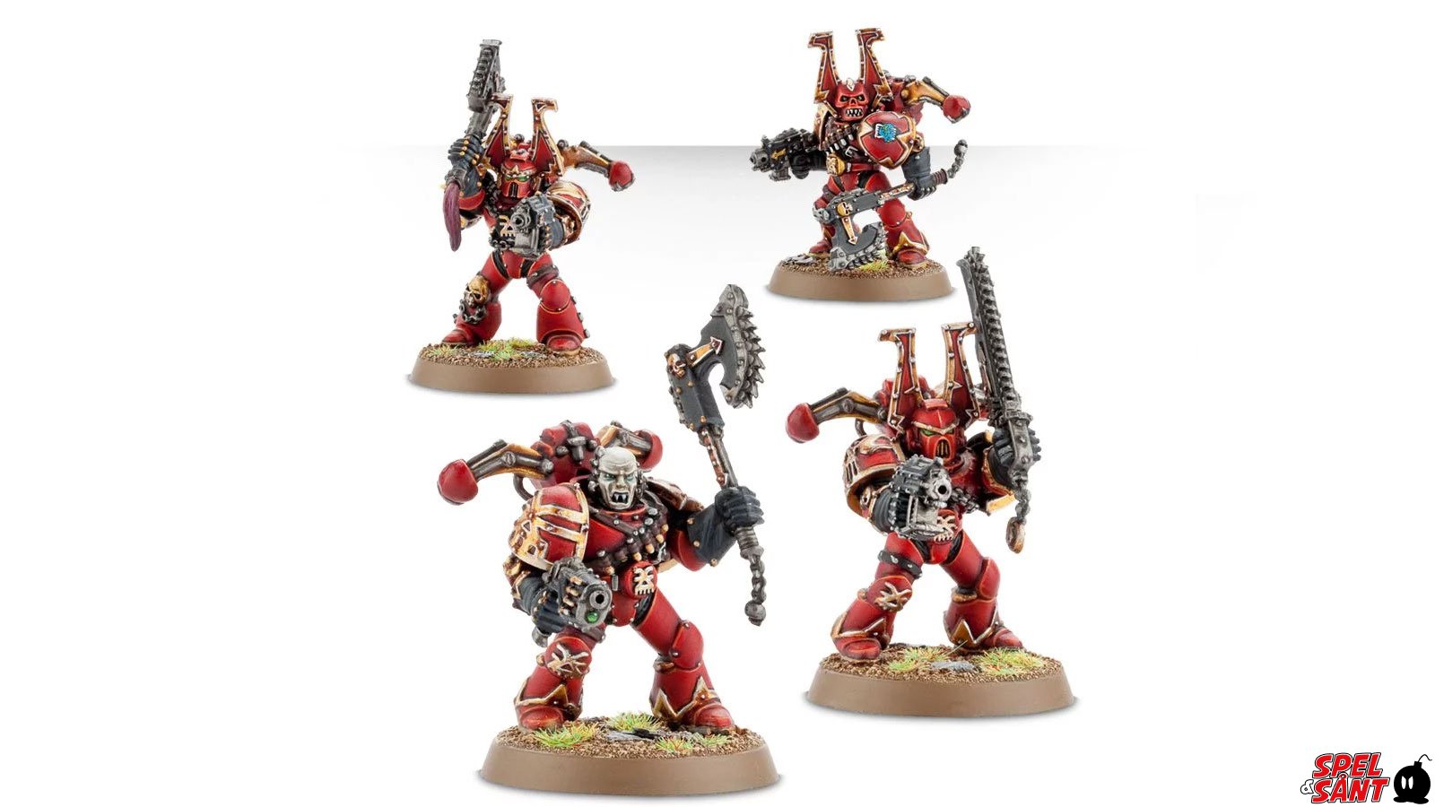 Warhammer 40K Khorne Berzerkers - Spel & Sånt: The video game store ...