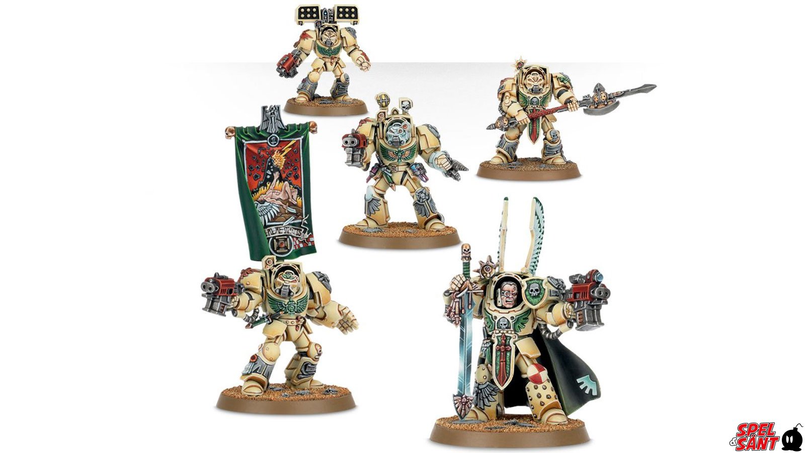 Warhammer 40K Deathwing Command Squad - Spel & Sånt: TV-spelsbutiken ...