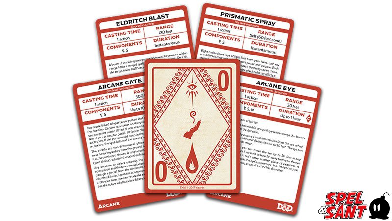 Dungeons & Dragons Spellbook Cards Arcane - Spel & Sånt: The video game ...