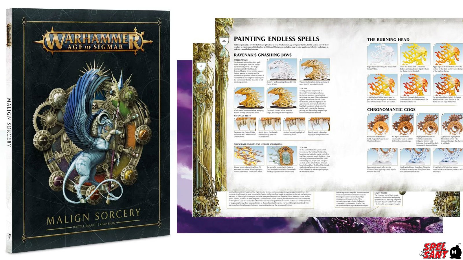 Warhammer Age of Sigmar Malign Sorcery Battle Magic Expansion - Spel ...