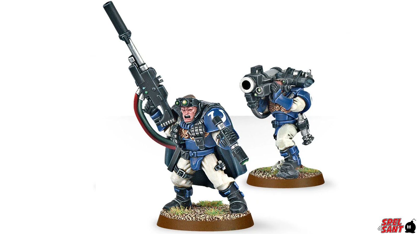 Warhammer 40k Space Marines - Scouts with Sniper Rifles - Spel & Sånt ...