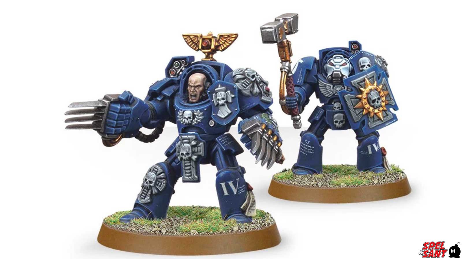 Warhammer 40K Space Marine Terminator Assault Squad - Spel & Sånt: TV ...