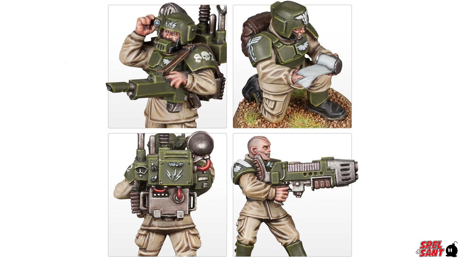 Warhammer 40K Cadian Command Squad - Spel & Sånt: The video game store ...
