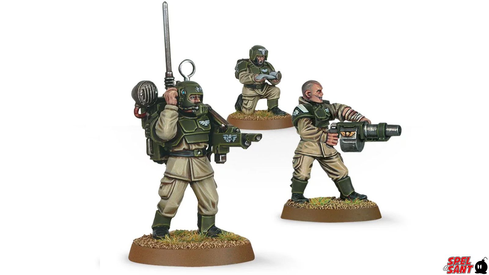 Warhammer 40K Cadian Command Squad - Spel & Sånt: The video game store ...