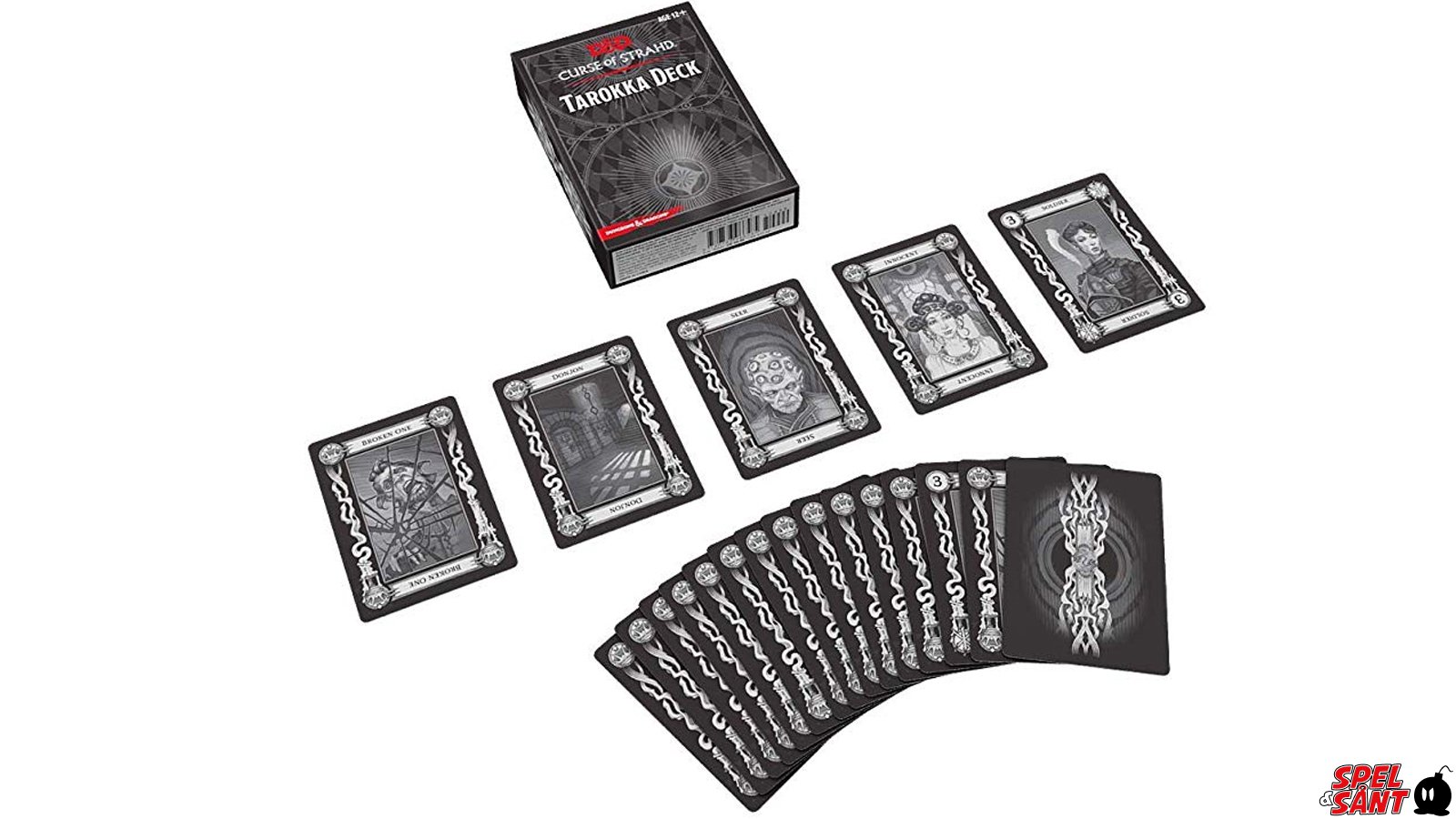 Dungeons & Dragons Curse of Stradh Tarokka Deck - Spel & Sånt: The ...