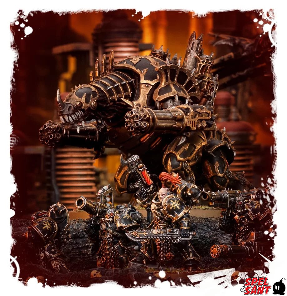 Warhammer 40K Chaos Space Marines - Forgefiend - Spel & Sånt: The video ...