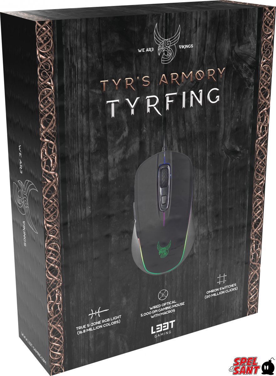 L33t Gaming We Are Vikings Tyrs Armory Tyrfing Gaming Mouse - Spel ...