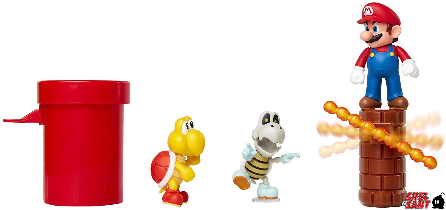 World of Nintendo Super Mario Dungeon Diorama Set - Spel & Sånt: The ...