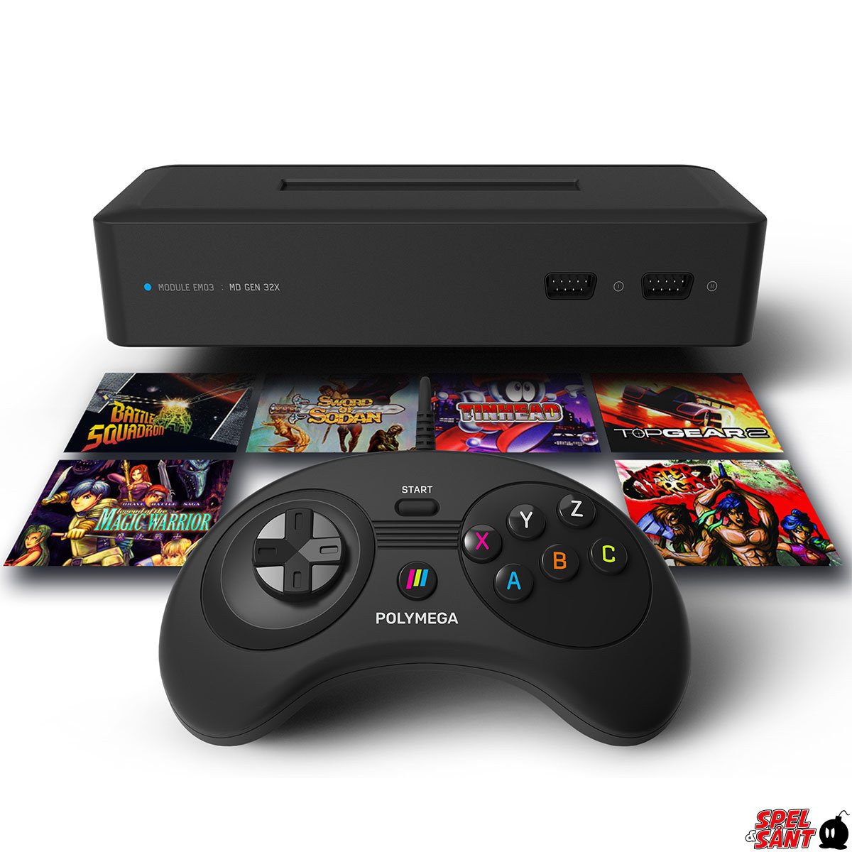 Polymega EM03 Mega Module med Mega Controller - Spel & Sånt: The video ...