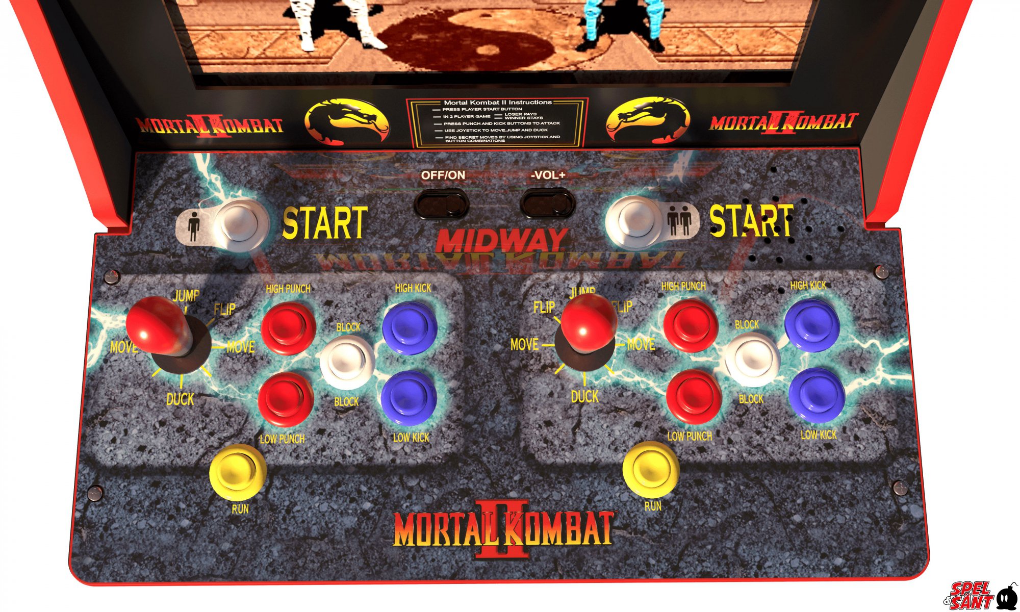 Arcade1Up Mortal Kombat Arcade Cabinet - Spel & Sånt: The video game ...