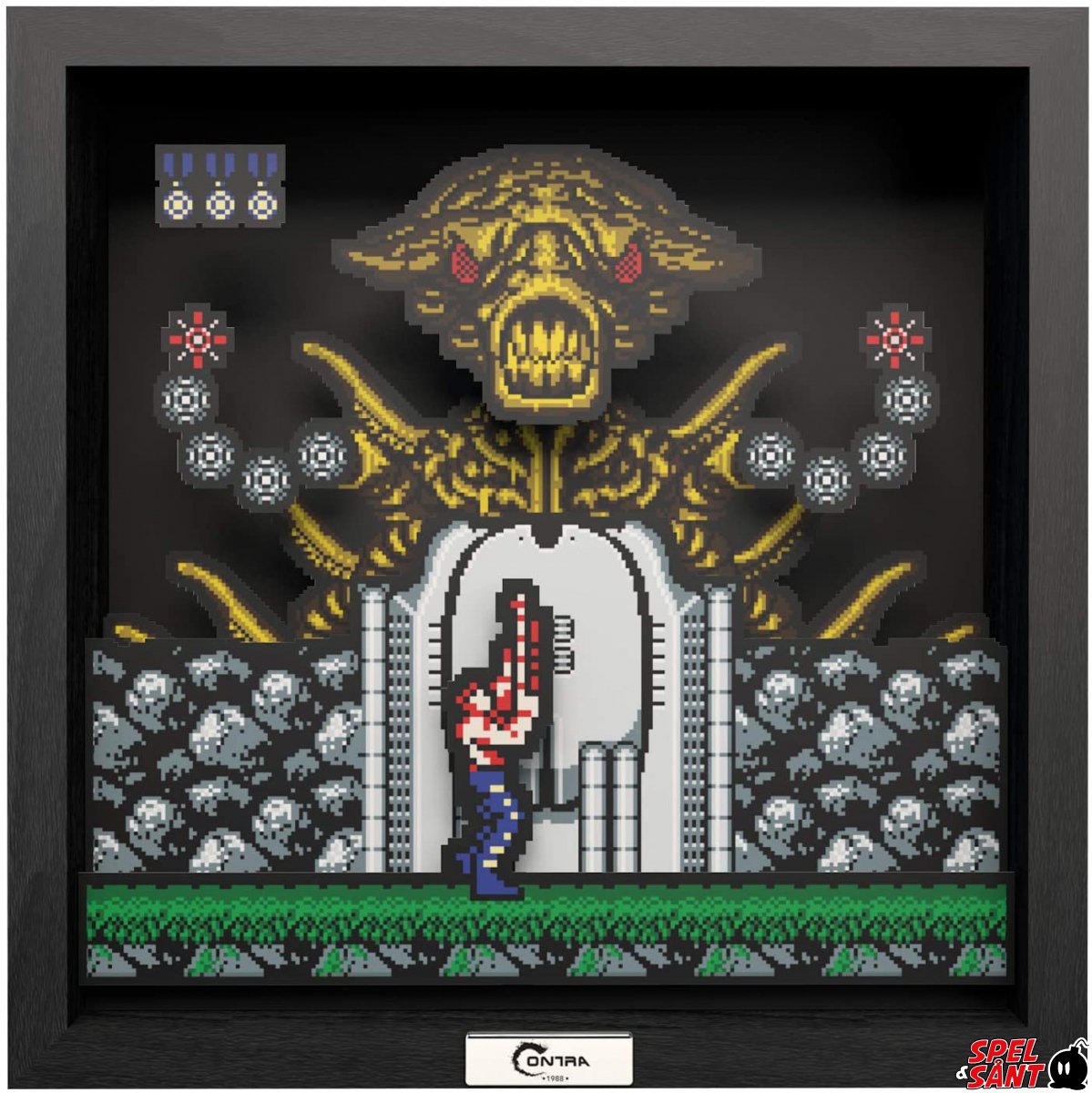 Pixel Frames Contra 23x23cm - Spel & Sånt: The video game store with ...