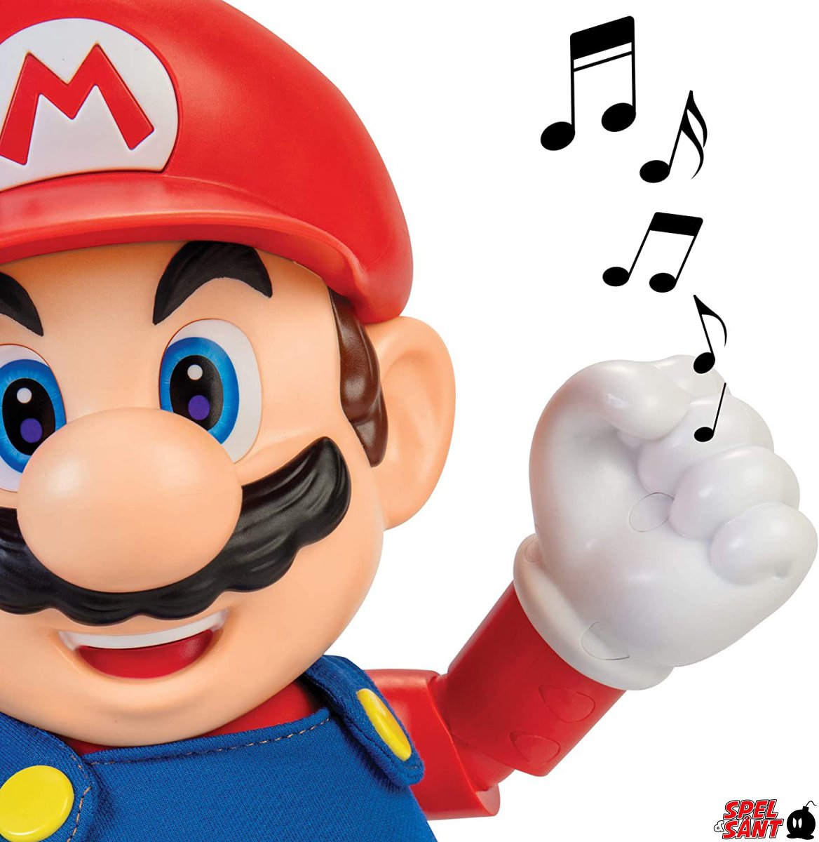 Super Mario Its-a-me, Mario! Talking Posable Mario Figure 30cm - Spel ...
