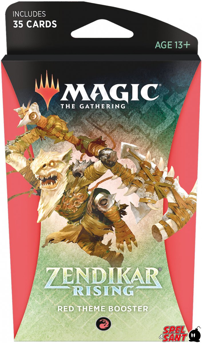 Magic Zendikar Rising Theme Booster Red - Spel & Sånt: The video game ...