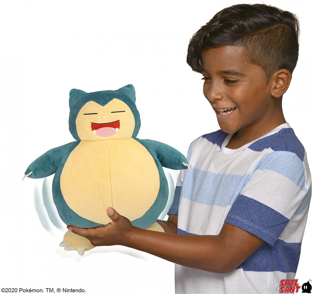 Pokemon Snooze Action Snorlax Plush 25cm - Spel & Sånt: The video game ...