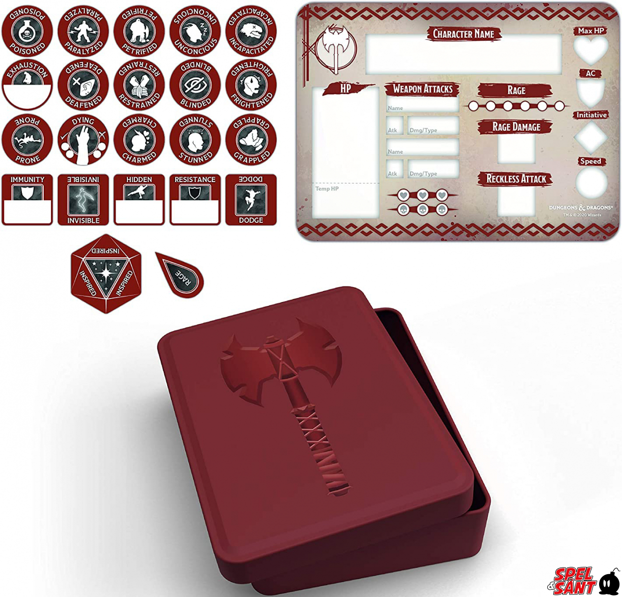 Dungeons & Dragons Barbarian Token Set - Spel & Sånt: The video game ...