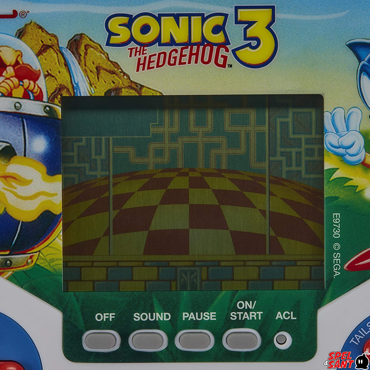 Tiger Electronics Sonic the Hedgehog 3 LCD Handheld Game - Spel & Sånt ...