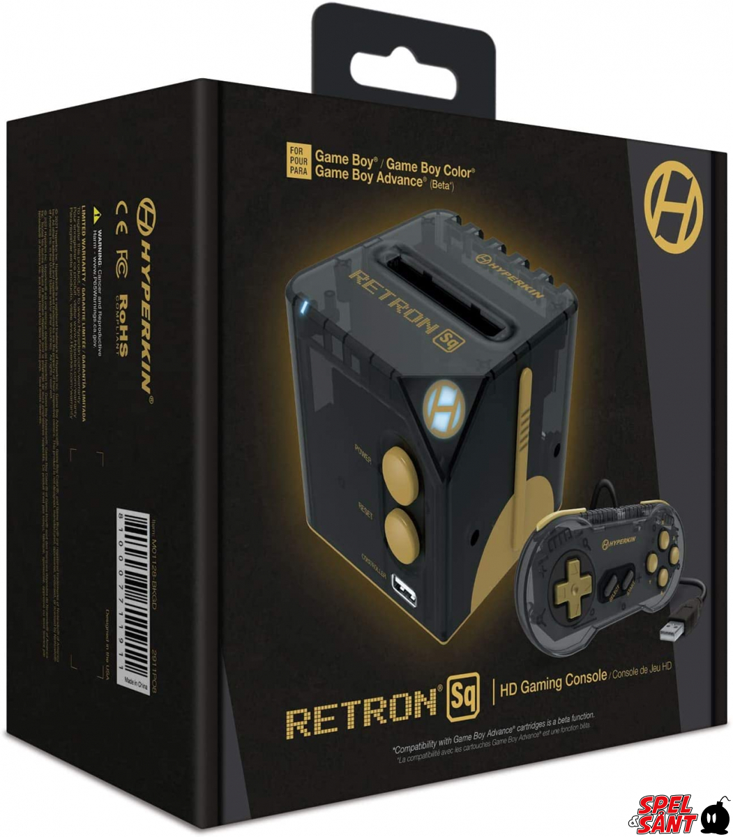 Hyperkin RetroN SQ Black Gold - Spel & Sånt: The video game store with the happiest customers