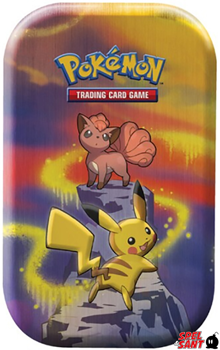 Pokemon TCG Kanto Power Mini Tin (Pikachu & Vulpix) - Från leverans i ...
