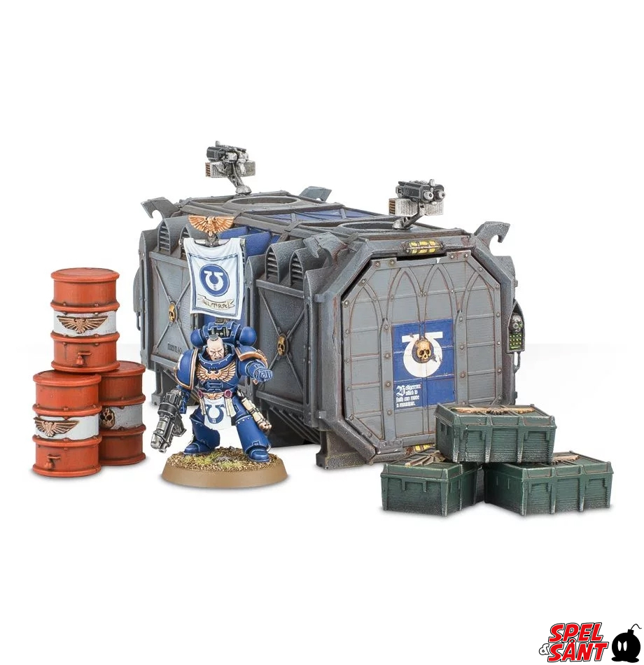 Warhammer 40K Battlezone Manufactorium Munitorum Armoured Containers ...