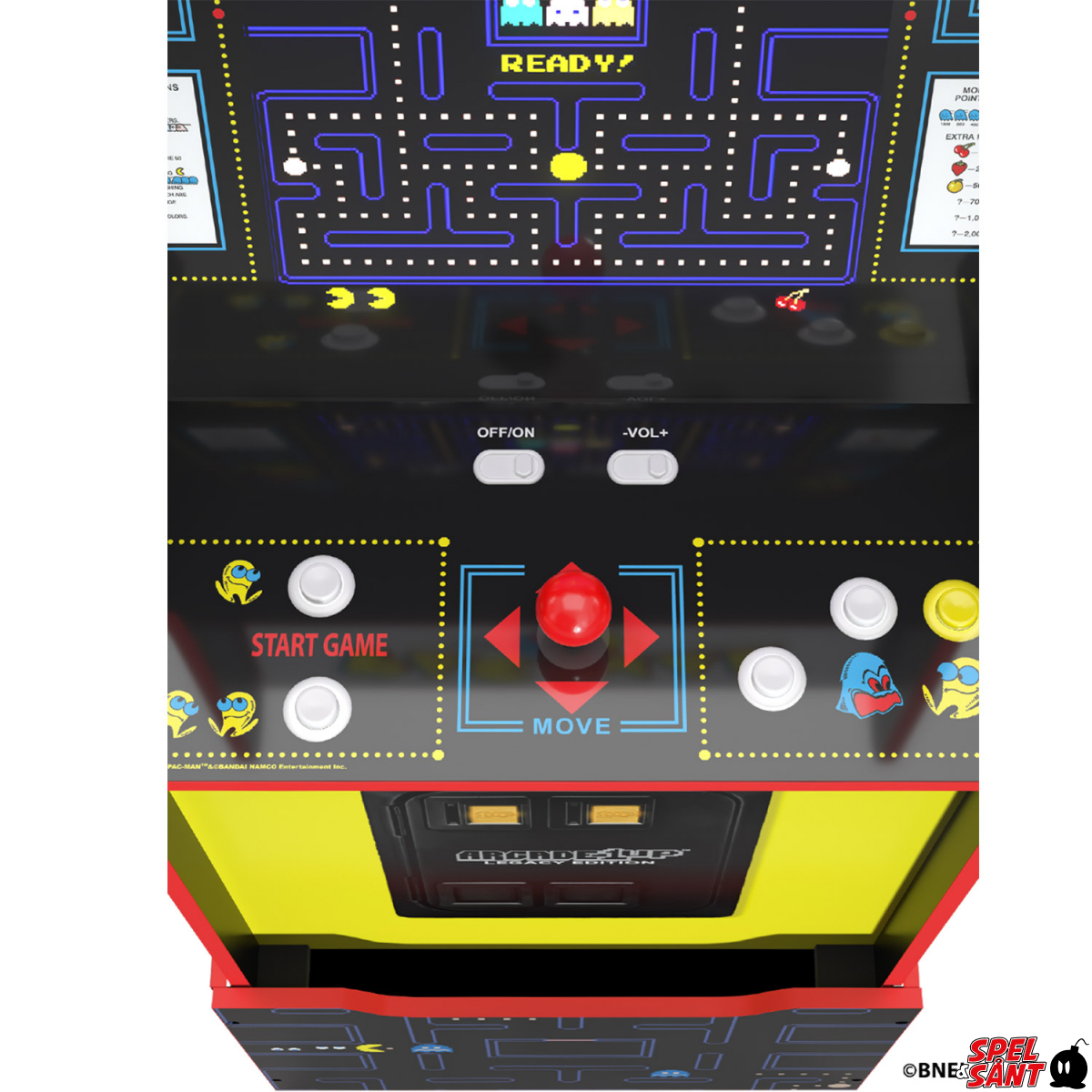 Arcade1Up Bandai Namco Legacy Collection Arcade Cabinet - Spel & Sånt ...