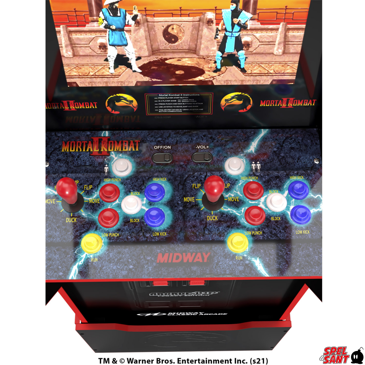 Arcade1Up Midway Legacy Arcade Cabinet - Spel & Sånt: The video game ...