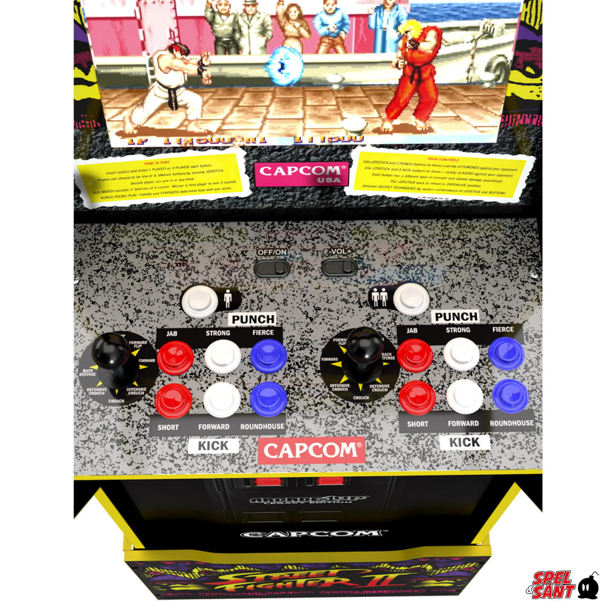Arcade1Up Capcom Legacy Edition Arcade Cabinet - Spel & Sånt: The video ...