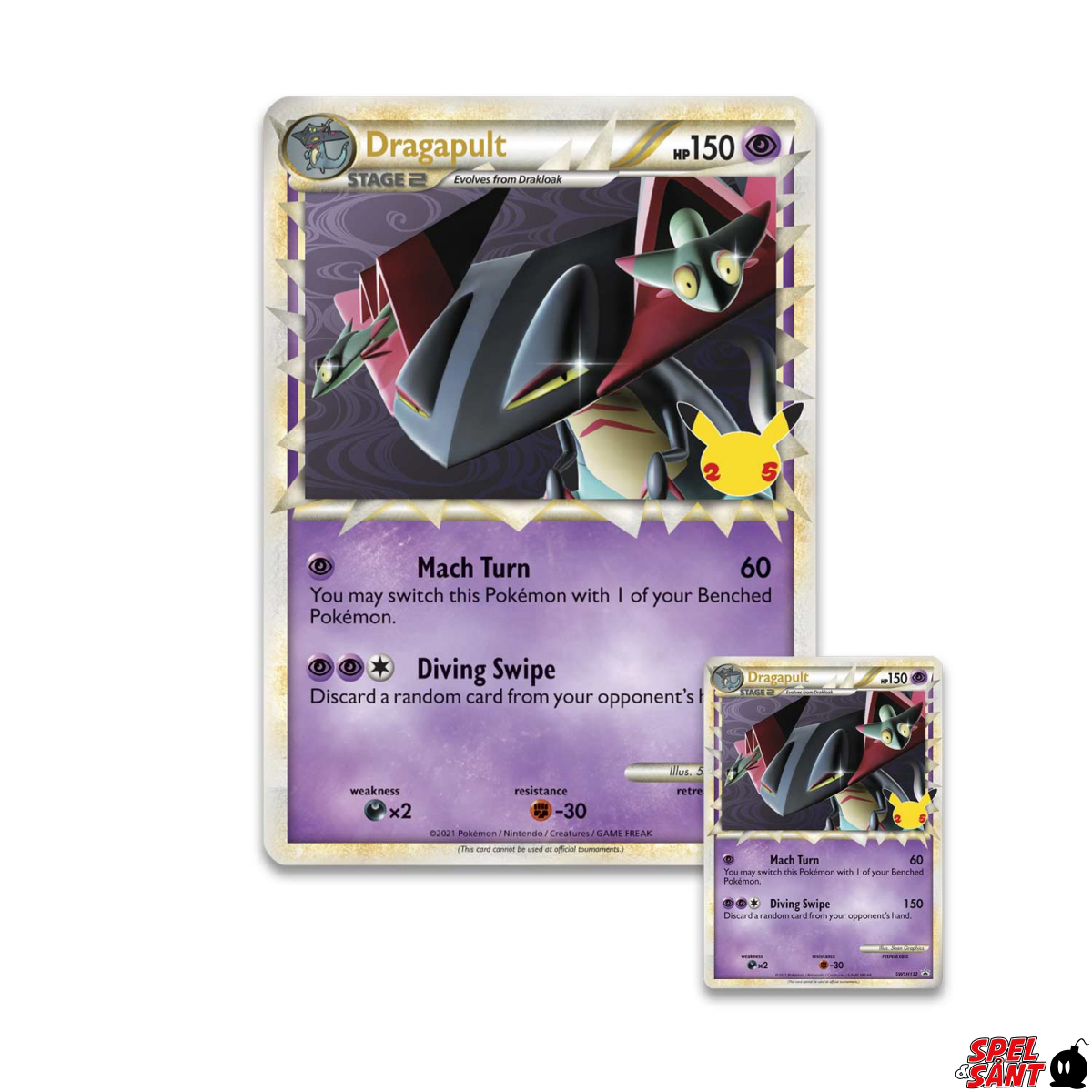 Pokemon TCG Pokemon Celebrations Collection Dragapult Prime Box - Spel ...