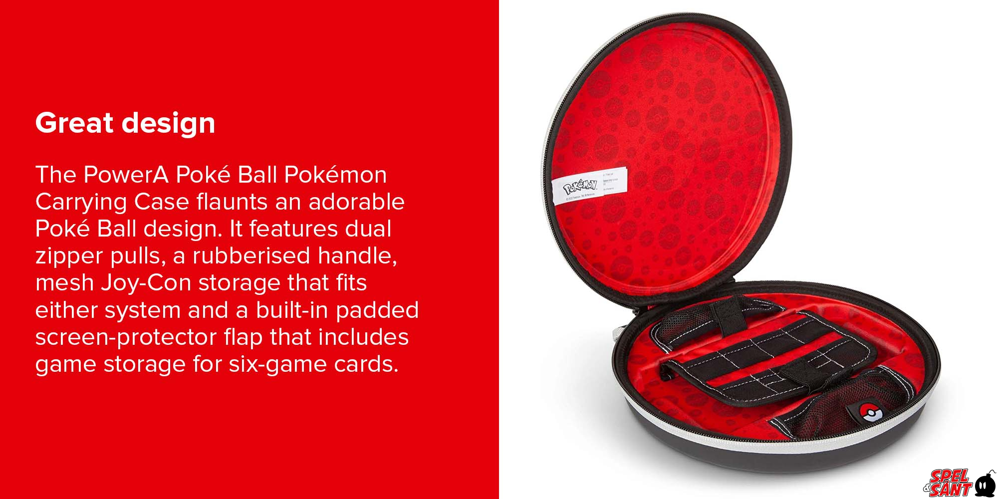 PowerA Nintendo Switch Carrying Case Pokeball - Spel & Sånt: The video ...