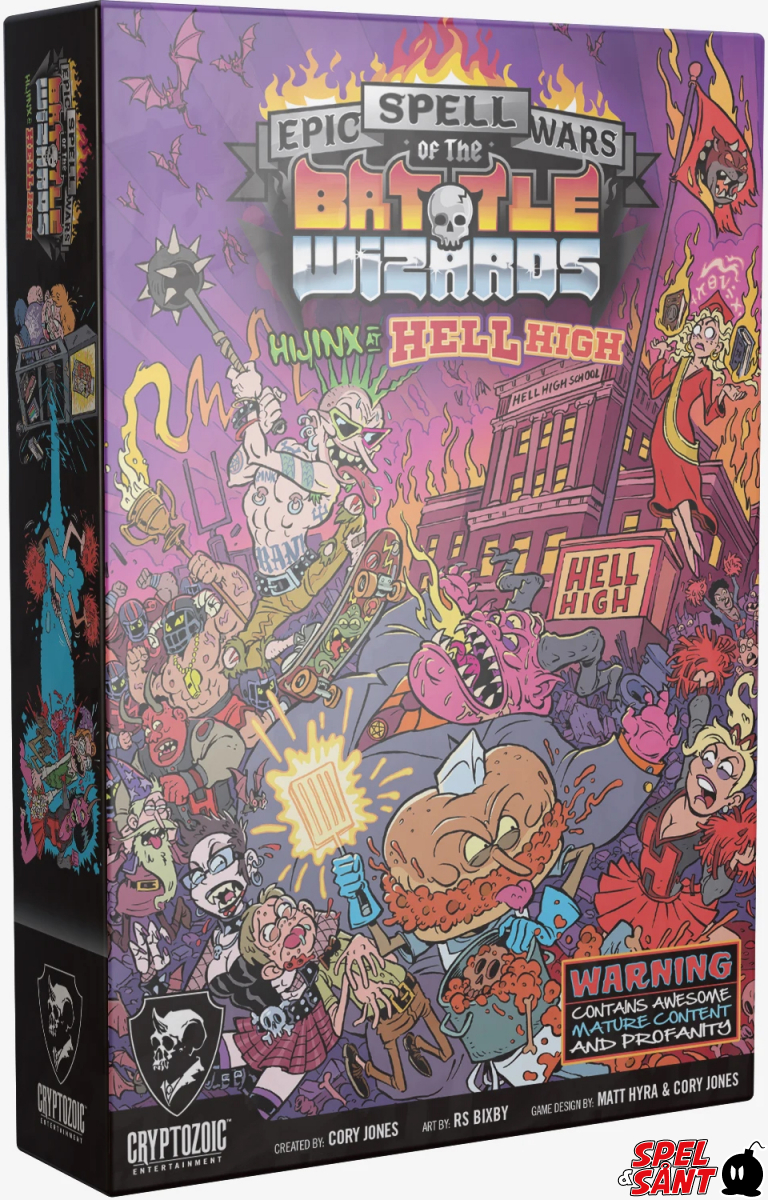 Epic Spell Wars of The Battle Wizards - Hijinx at Hell High - Spel ...