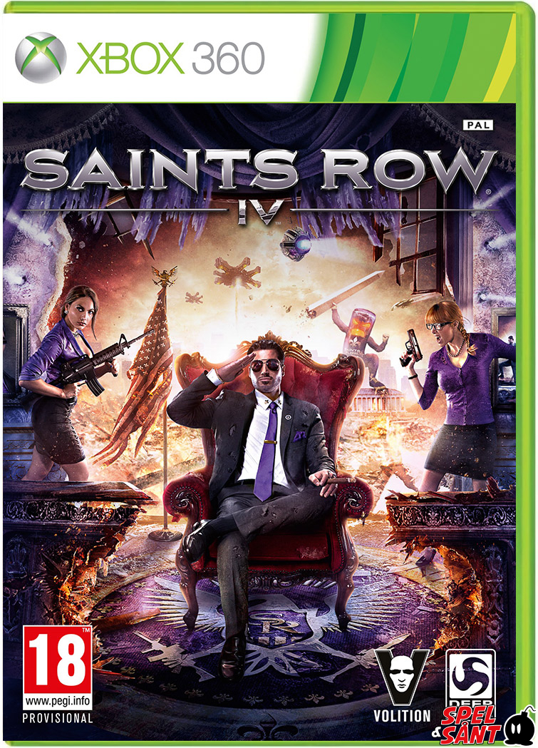 Saints Row IV (4) - Spel & Sånt: The video game store with the happiest ...