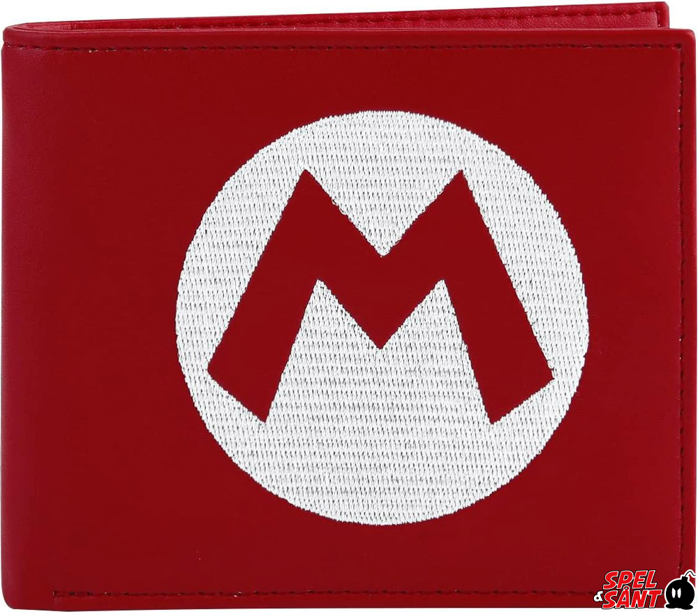 Nintendo Super Mario Bifold Wallet with Embroidered Logo - Spel & Sånt ...