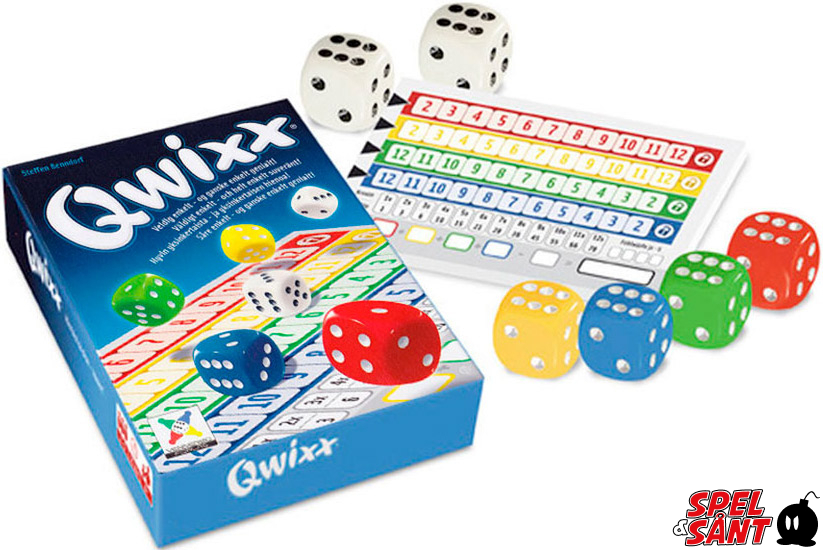 Qwixx (Skandinavisk Version) - Spel & Sånt: The video game store with ...