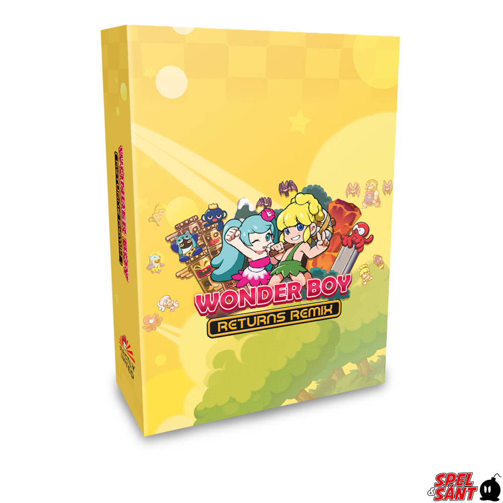 Wonder Boy Returns Remix - Collectors Edition - Spel & Sånt: The video ...