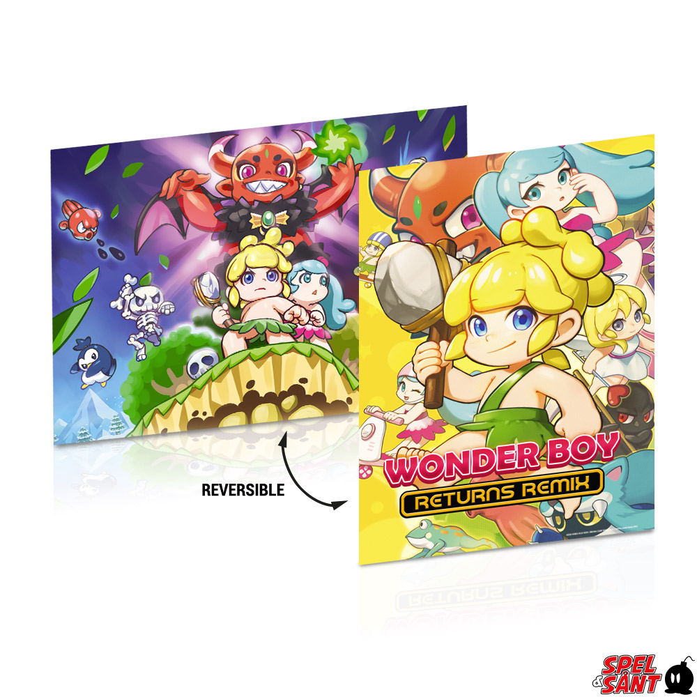 Wonder Boy Returns Remix - Collectors Edition - Spel & Sånt: The video ...
