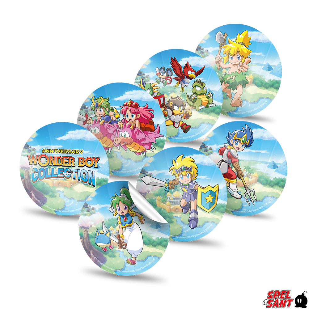 Wonder Boy Anniversary Collection Ultra Collectors Edition - Spel ...