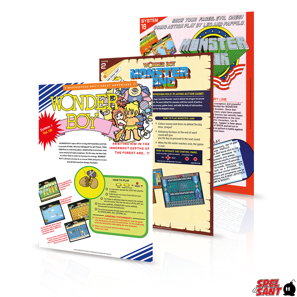 Wonder Boy Anniversary Collection Ultra Collectors Edition - Spel ...