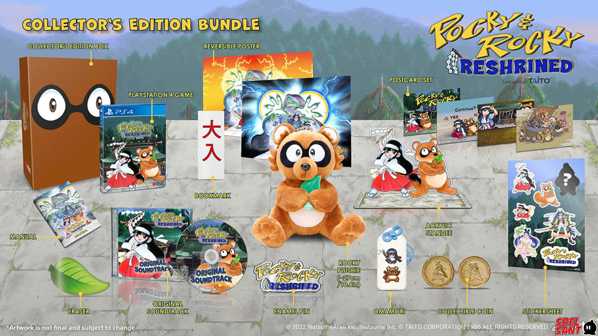 Pocky & Rocky Reshrined - Collectors Edition Plushie Bundle - Spel ...