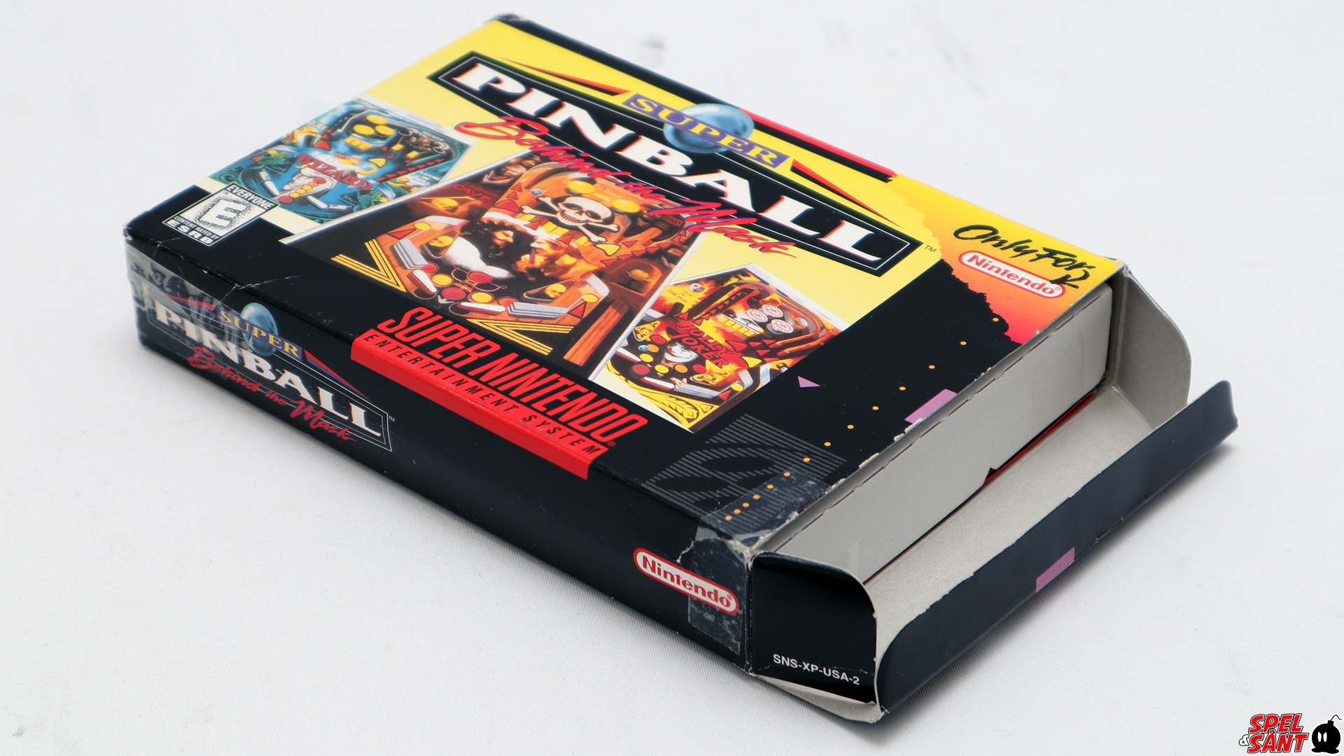 Super Pinball Behind The Mask (inkl. Skyddsbox & Amerikansk Version ...