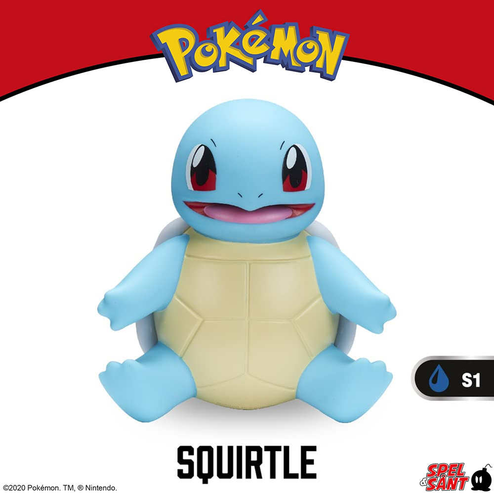 Jazwares Pokemon 10cm Vinyl Figure - Squirtle - Spel & Sånt: The video ...