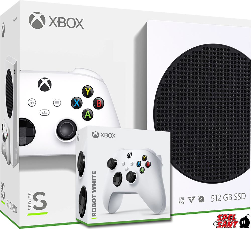 Microsoft Xbox Series S (Plus en Extra Handkontroll) - Spel & Sånt: The ...