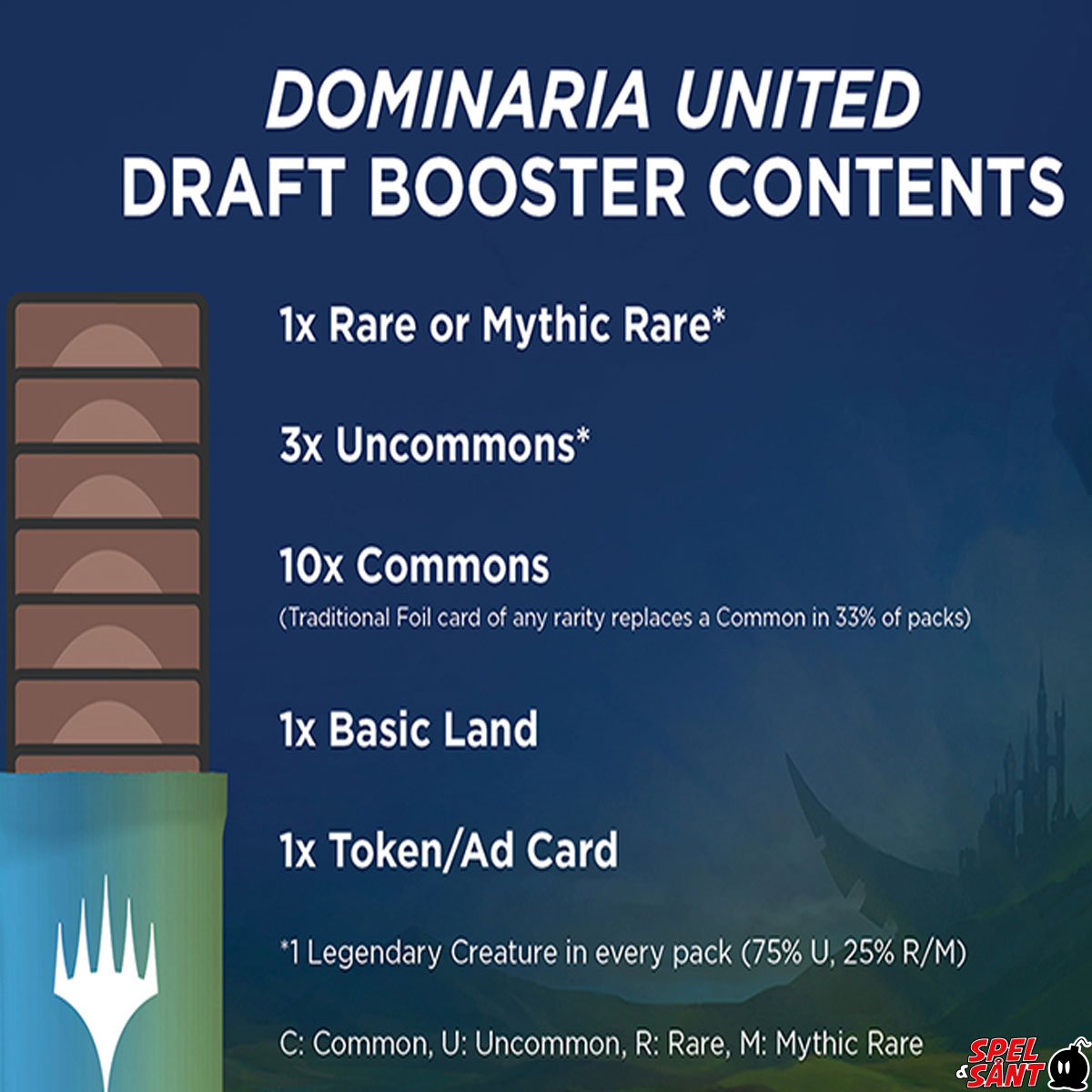Magic Dominaria United Draft Booster Pack - Spel & Sånt: The video game store with the happiest ...