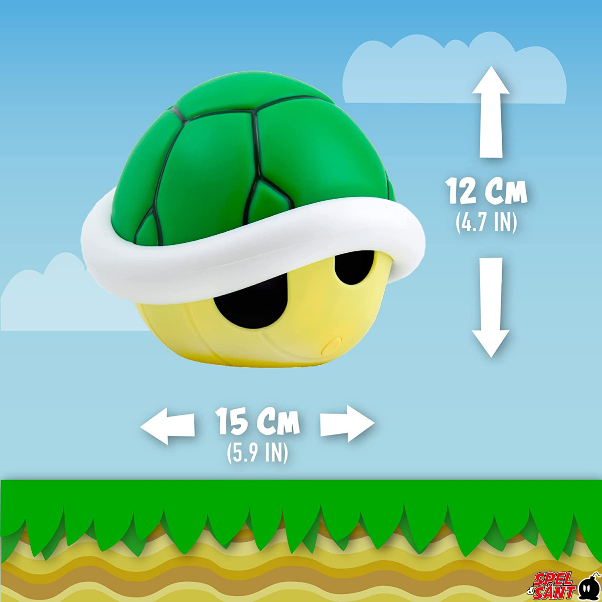 Super Mario Green Shell Light with Sound - Spel & Sånt: The video game ...
