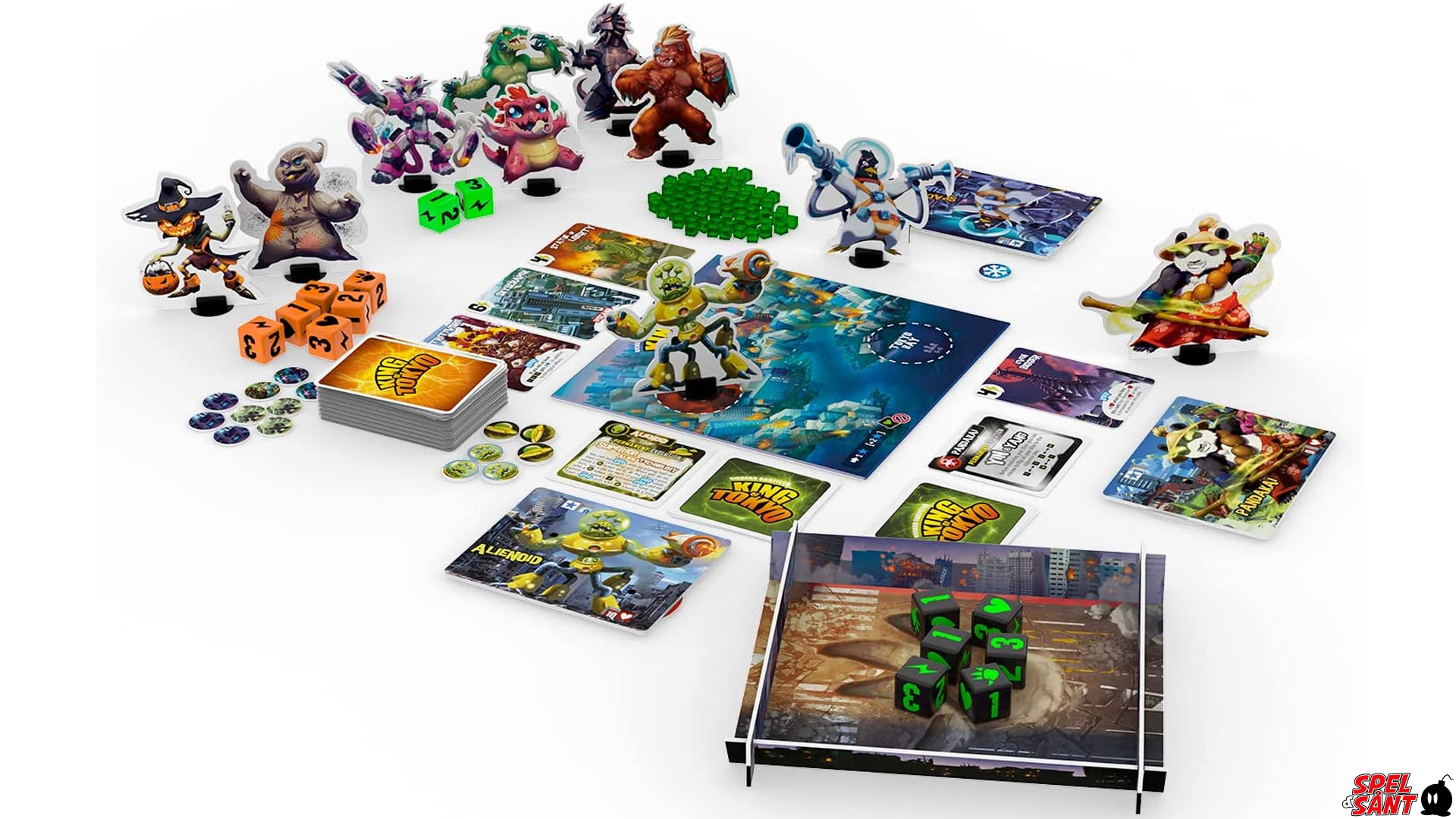 King of Tokyo Monster Box - Spel & Sånt: The video game store with the ...