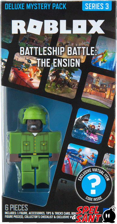 Roblox Deluxe Mystery Pack Series 3 - The Ensign - Spel & Sånt: The ...