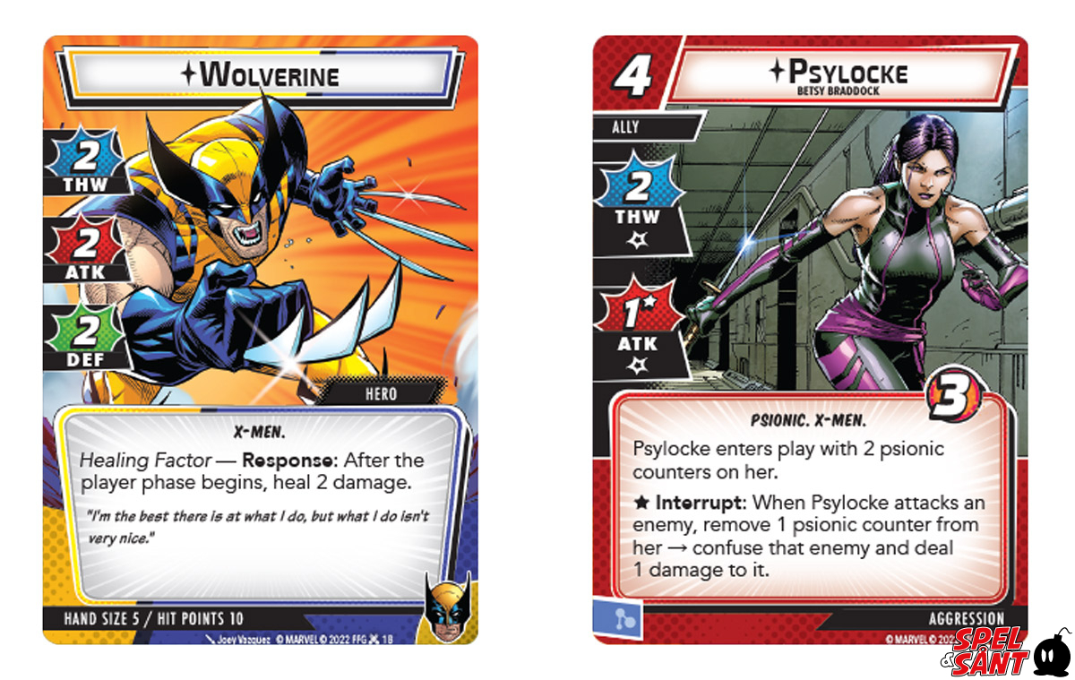 Marvel Champions The Card Game Wolverine Hero Pack Expansion - Spel ...