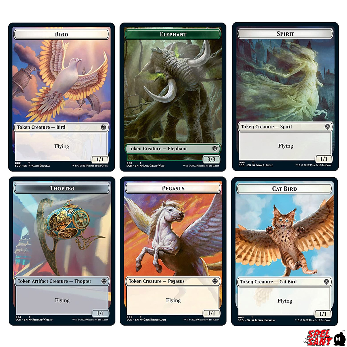 Magic The Gathering Starter Commander Deck 2022 - First Flight - Spel ...